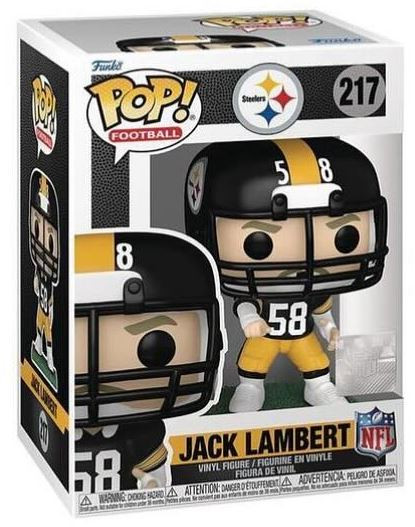 Jack Lambert (Pittsburgh Steelers) NFL Funko Pop! Legends - CLARKtoys
