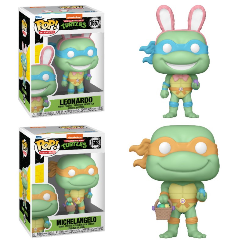 Teenage Mutant Ninja Turtles Funko Pop! Easter Set (2) - CLARKtoys