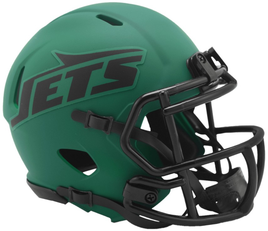 New York Jets RAVE Riddell Speed Mini NFL Football Helmet - CLARKtoys