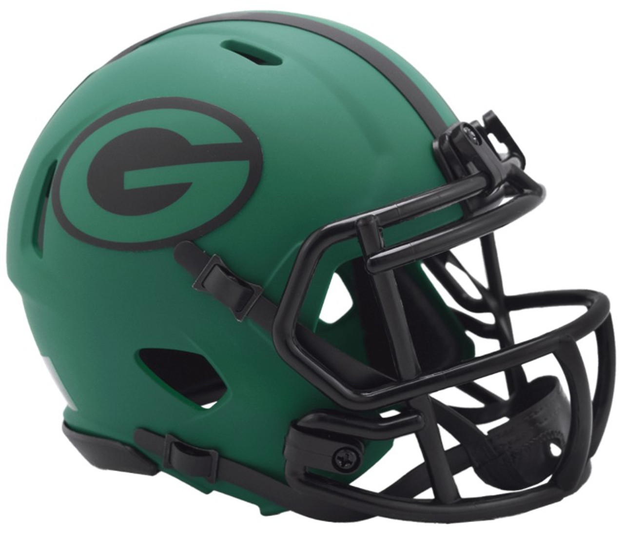 Green Bay Packers RAVE Riddell Speed Mini NFL Football Helmet - CLARKtoys