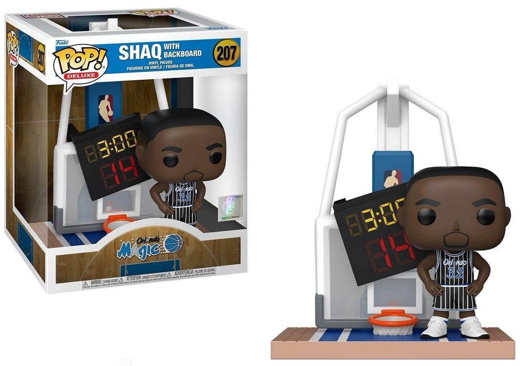 Shaquille O'Neal w/Backboard (Orlando Magic) NBA Funko Pop! Deluxe (PRE ...