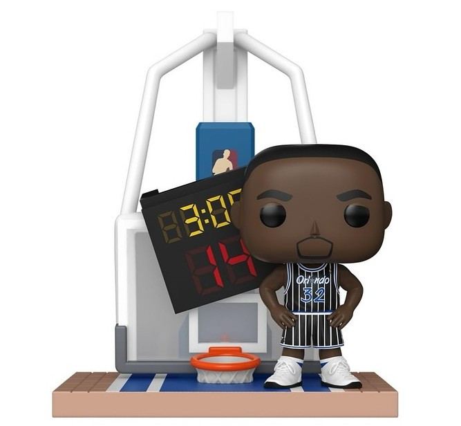 Shaquille O'Neal w/Backboard (Orlando Magic) NBA Funko Pop! Deluxe ...