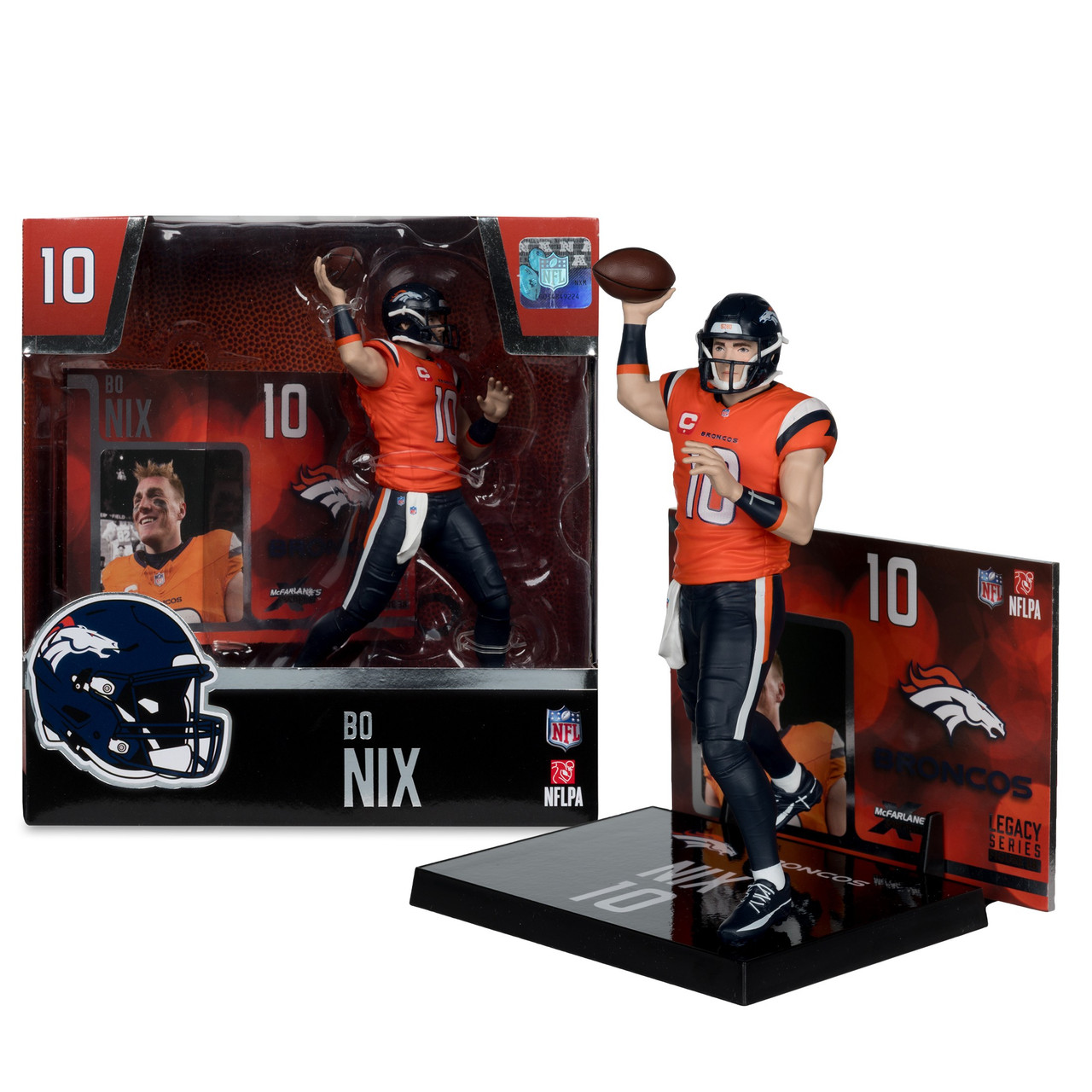 Bo Nix (Denver Broncos) NFL 7" Figure McFarlane - CLARKtoys