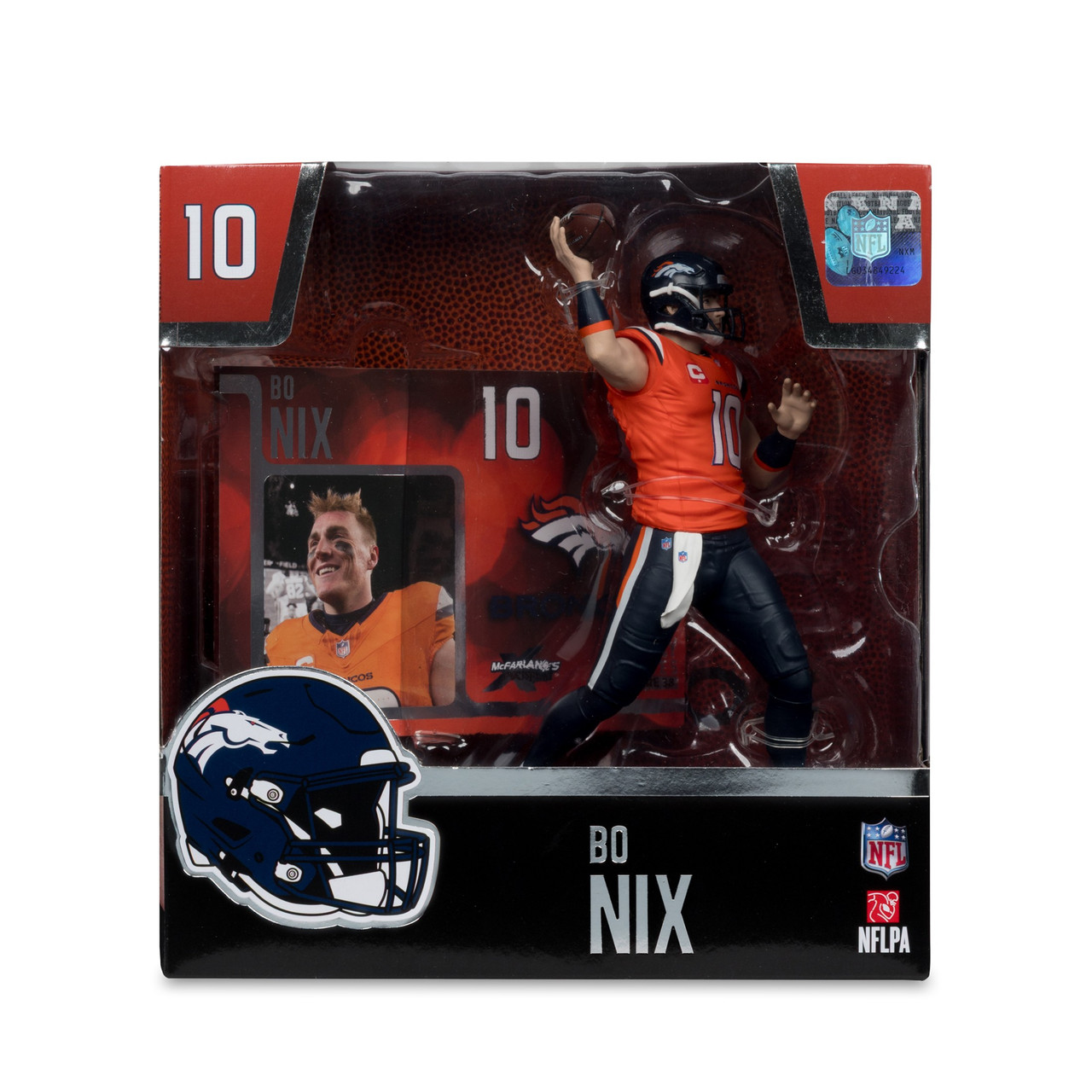 Bo Nix (Denver Broncos) NFL 7" Figure McFarlane - CLARKtoys