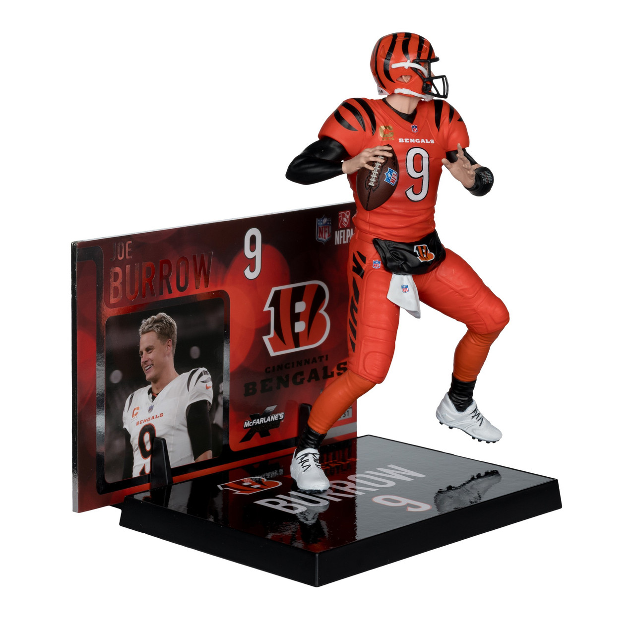 Joe Burrow (Cincinnati Bengals) NFL 7" Figure McFarlane - CLARKtoys