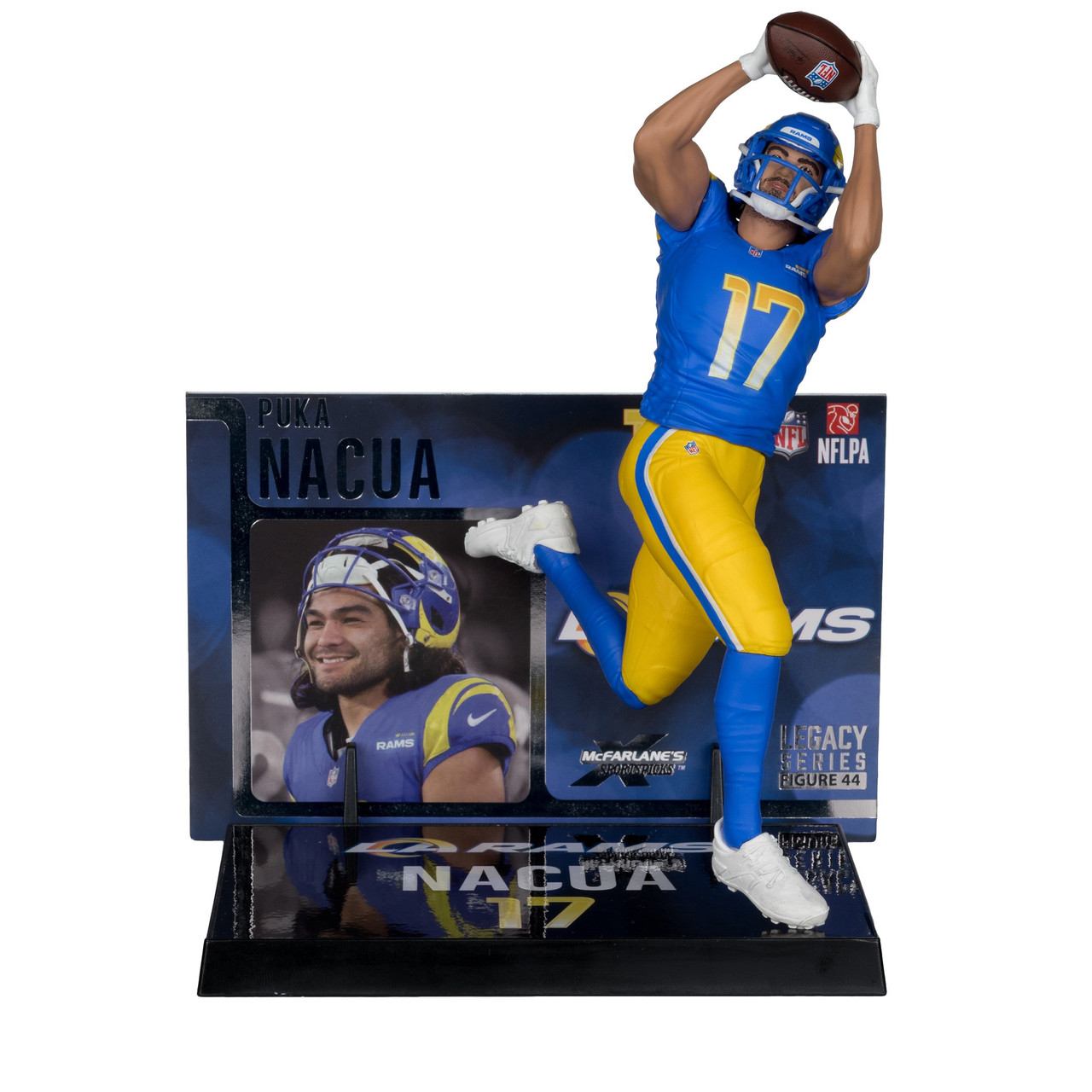 Puka Nacua (Los Angeles Rams) NFL 7" Figure McFarlane - CLARKtoys