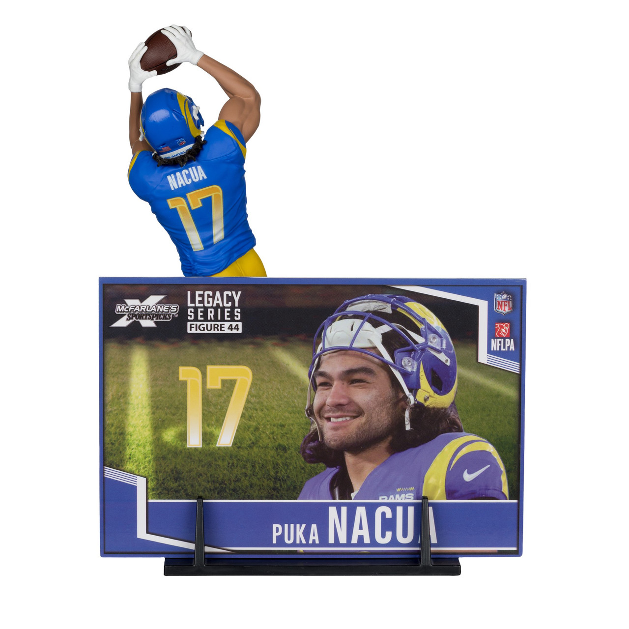 Puka Nacua (Los Angeles Rams) NFL 7" Figure McFarlane - CLARKtoys