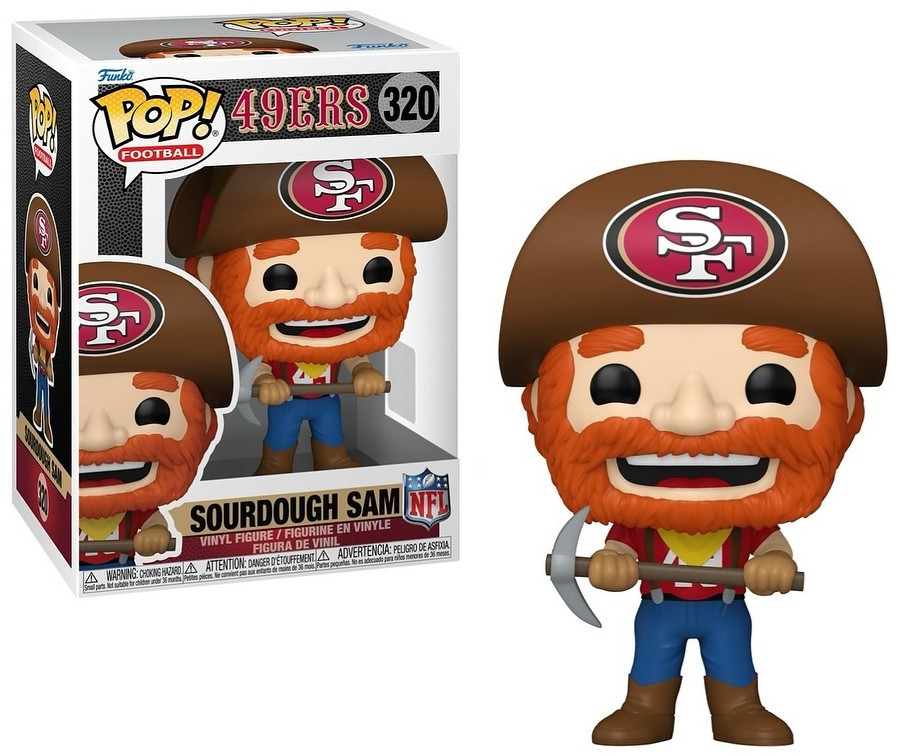 Sourdough Sam (San Francisco 49ers) NFL Funko Pop! Mascot - CLARKtoys