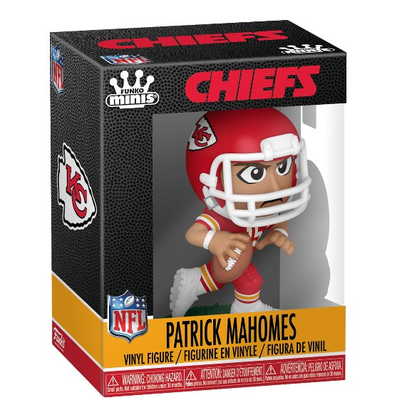 Patrick Mahomes (Kansas City Chiefs) NFL Funko Minis - CLARKtoys