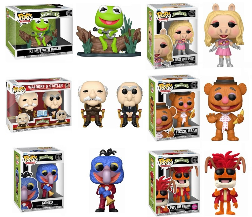 The Muppets Funko Pop! Complete Set (6) - CLARKtoys