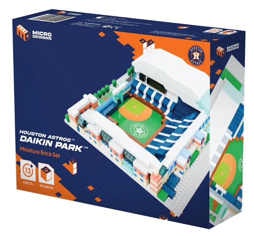 Daikin Park (Houston Astros) MLB MicroDesigns Building Block Set (PRE ...