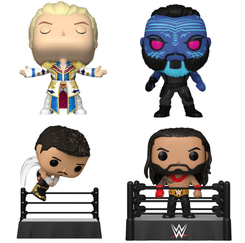 WWE Funko Pop! Complete Set (4) - CLARKtoys