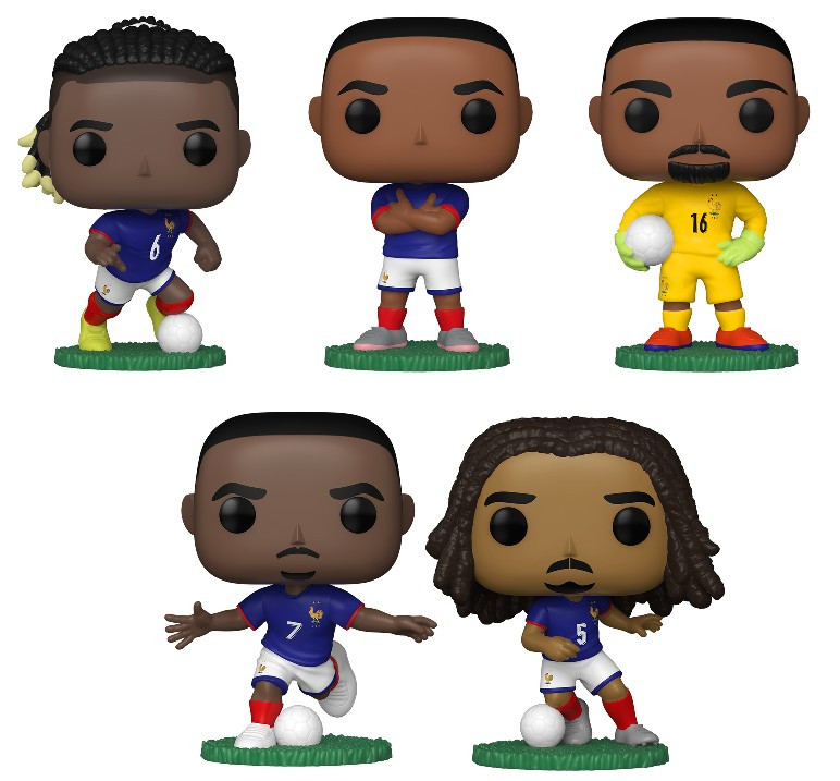 France (2026 World Cup) Funko Pop! Soccer Set (5) (PRE-ORDER Ships ...