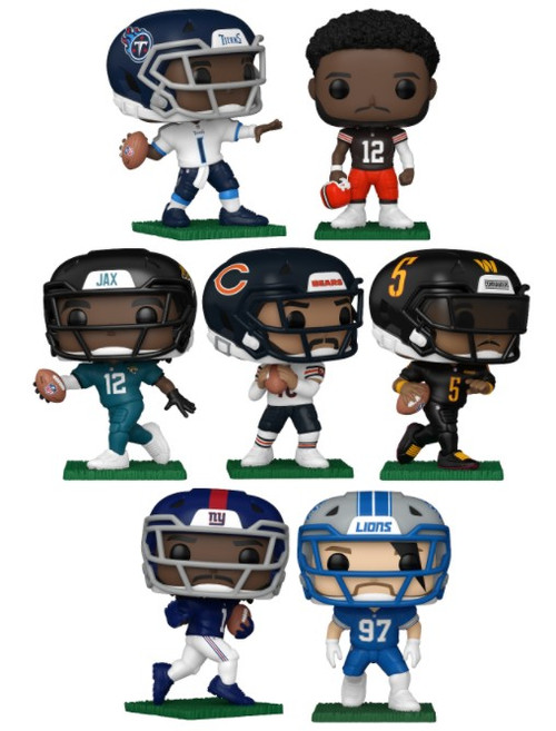 NFL Funko Pop! Series 15 Complete Set (7) - CLARKtoys