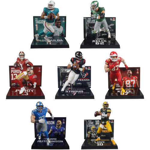 McFarlane SportsPicks NFL 7" Figures Wave 3 Complete Set (7) - CLARKtoys