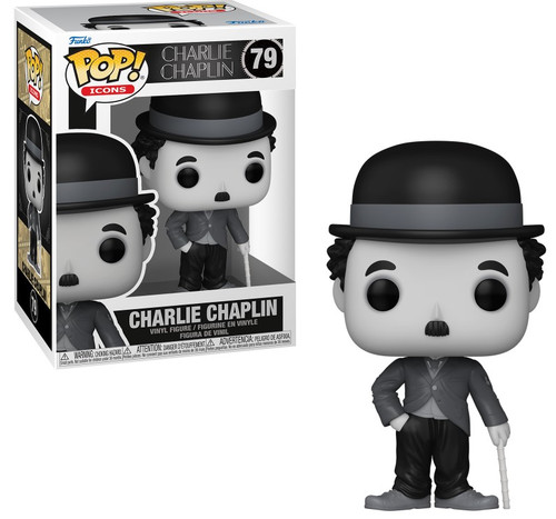 Charlie Chaplin Funko Pop! Icons - CLARKtoys