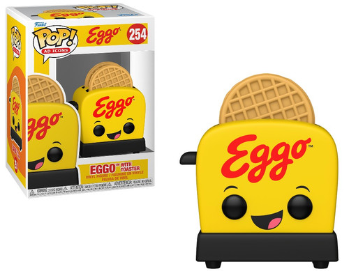 Eggo w/Toaster (Kelloggs) Funko Pop! Ad Icons - CLARKtoys