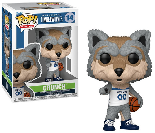 Crunch the Wolf (Minnesota Timberwolves) NBA Funko Pop! Mascots (PRE ...
