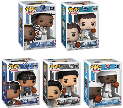 NBA Series 16 Funko Pop! Complete Set (5) (PRE-ORDER Ships February ...