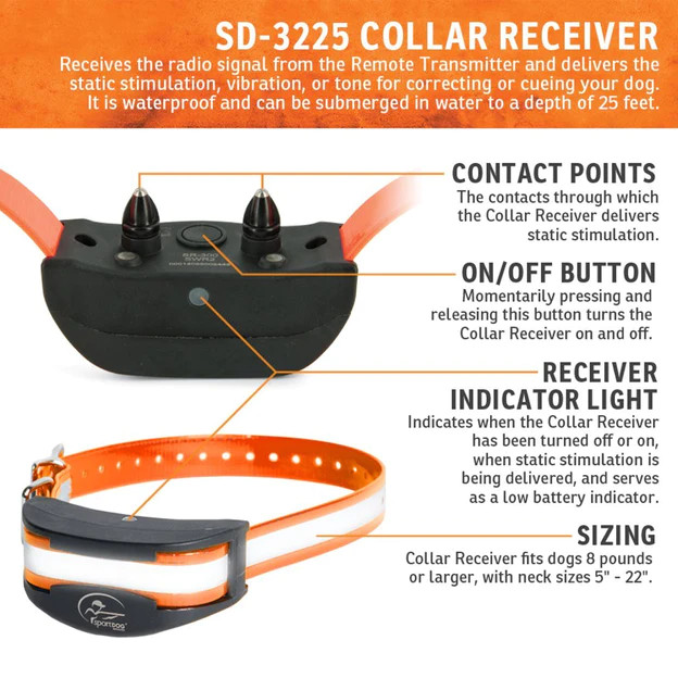 SportDOG HoundHunter SD-3225 | Specific Tracking & Trailing Control | 2 ...