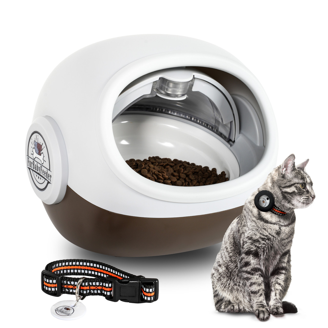 FurbabyFeeder Automatic Microchip Pet Feeder - eOutletDeals