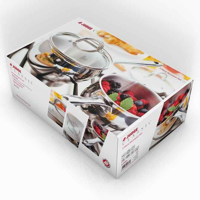 Judge Classic 5 Piece Saucepan Set