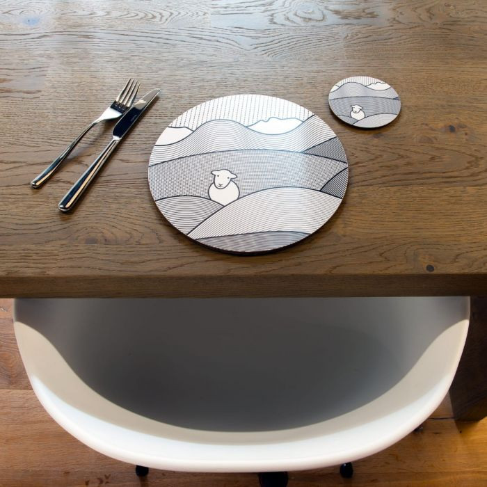 Herdy Melamine Tablemat - Line - Bakewell Cookshop