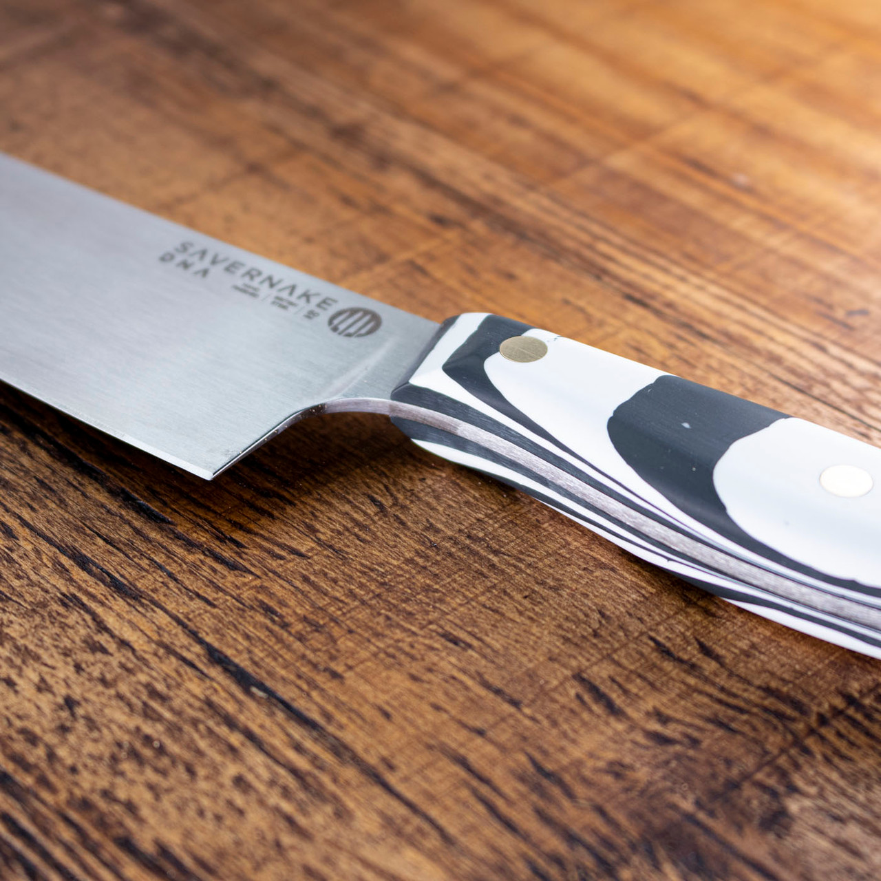 Savernake 14cm Nakiri Knife - Tide Handle Arctic and Anthracite ...