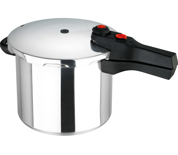 Prestige 6L Quick and Easy Pressure Cooker Aluminium - Bakewell Cookshop