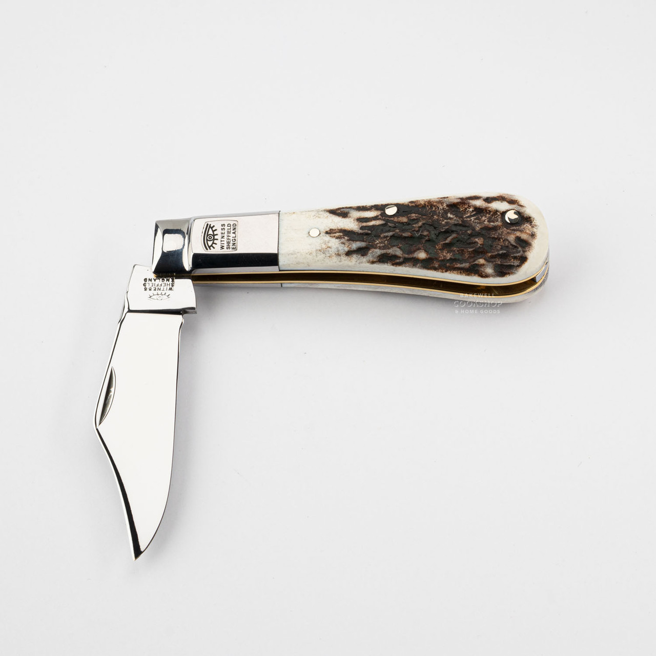 Premier Collection Barlow Knife with Stag Antler Scales #13 - Bakewell ...
