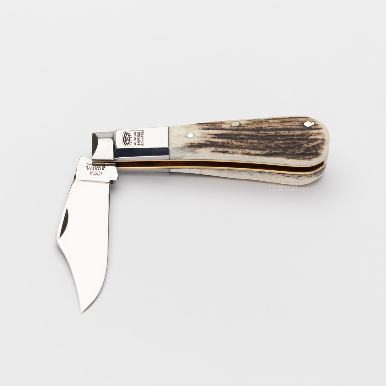 Premier Collection Barlow Knife with Stag Antler Scales #16 - Bakewell ...