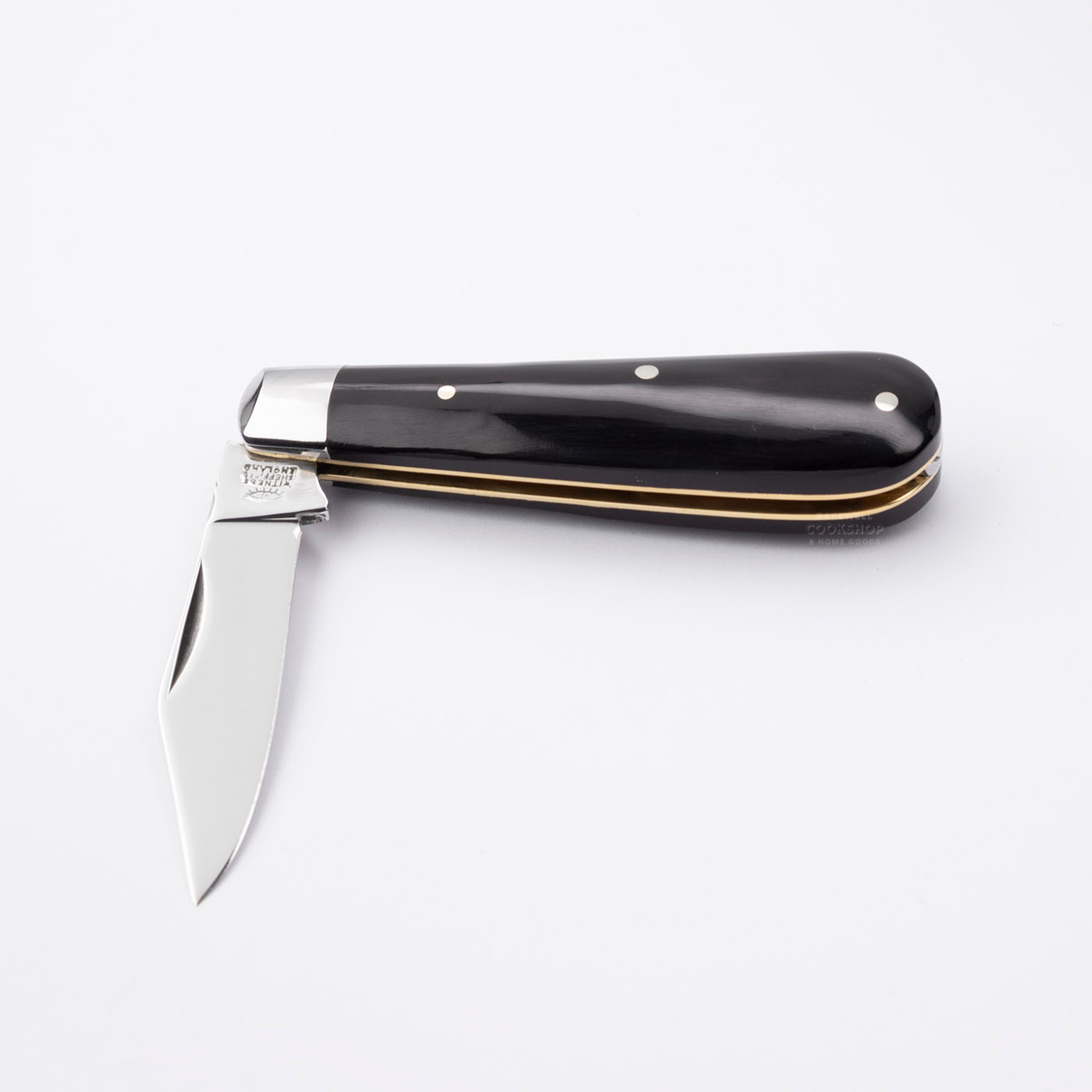 Premier Collection Clip Point Knife with Buffalo Scales #2 - Bakewell ...