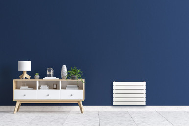 6 Tube - 17" x 24" Pensotti Horizontal Steel Panel Radiator (3620 BTUs)