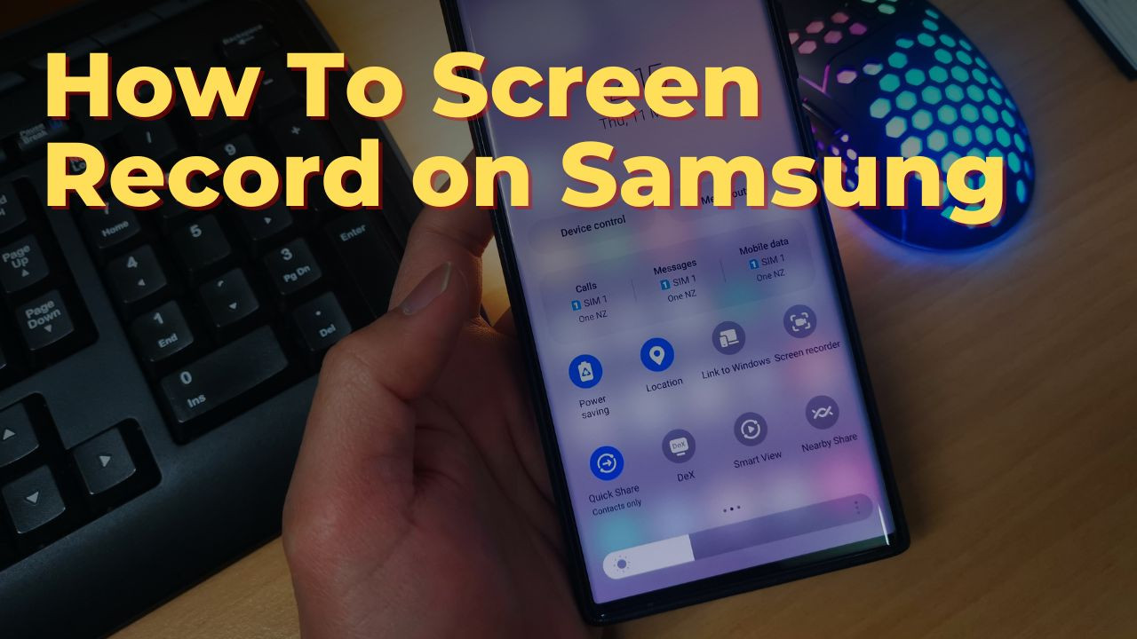 Mastering Screen Recording on Your Samsung Device: A Step-by-Step Guide ...