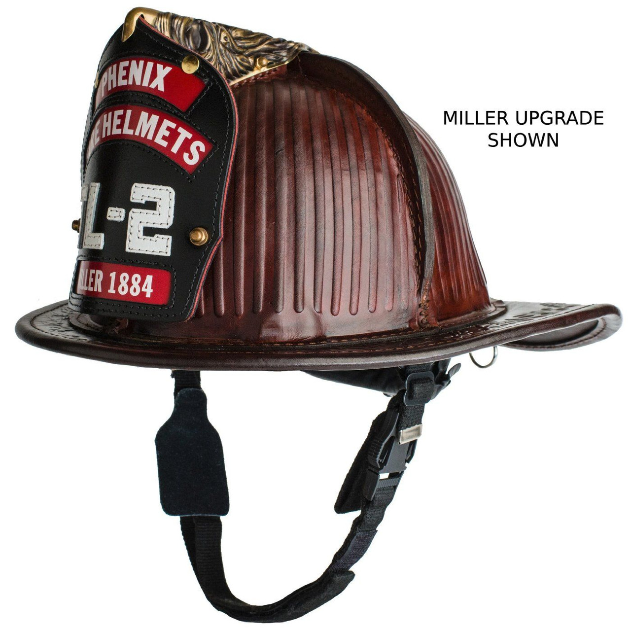 Customizable Phenix TL2 Traditional Leather Fire Helmet NFPA / OSHA