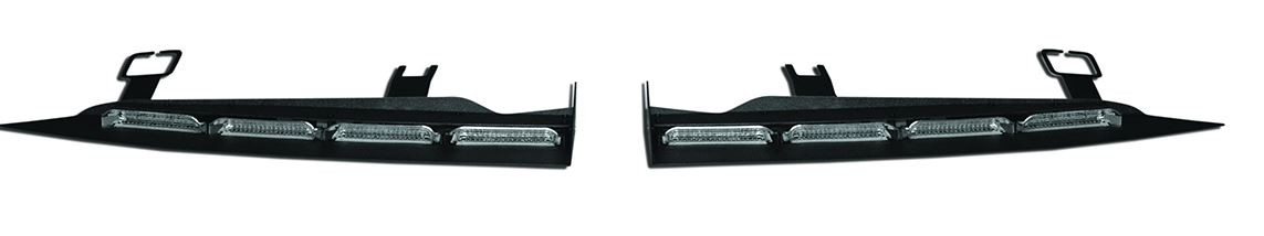 SoundOff Signal nForce Interior Windshield Lightbar 12 LED - DUAL Color
