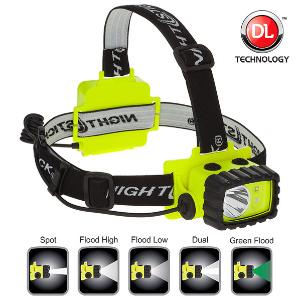 Nightstick XPP-5452G Intrinsically Safe Dual-Function Headlamp
