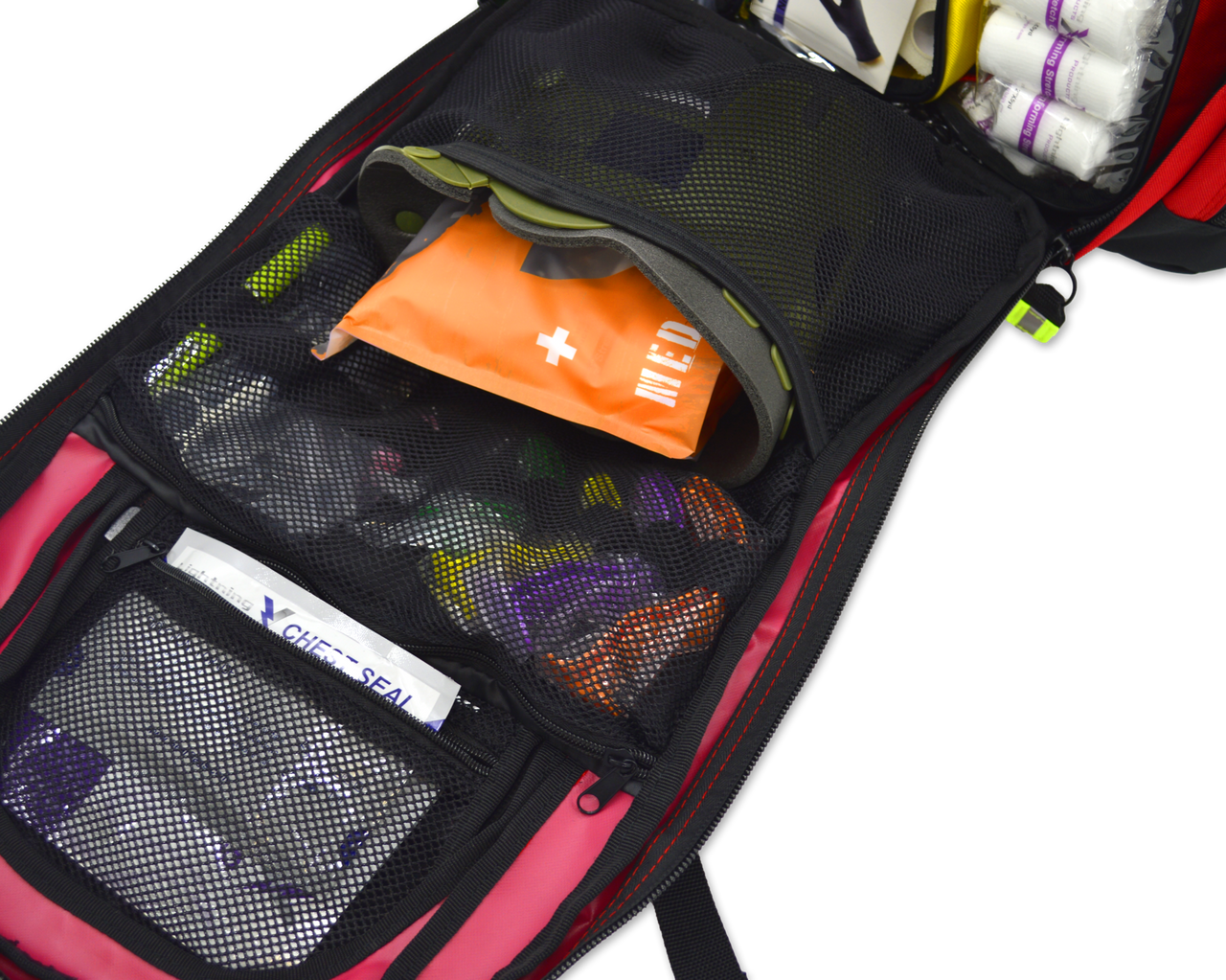 Lightning X TacMed ALS Oxygen Trauma Backpack w/ Modular Pouch System