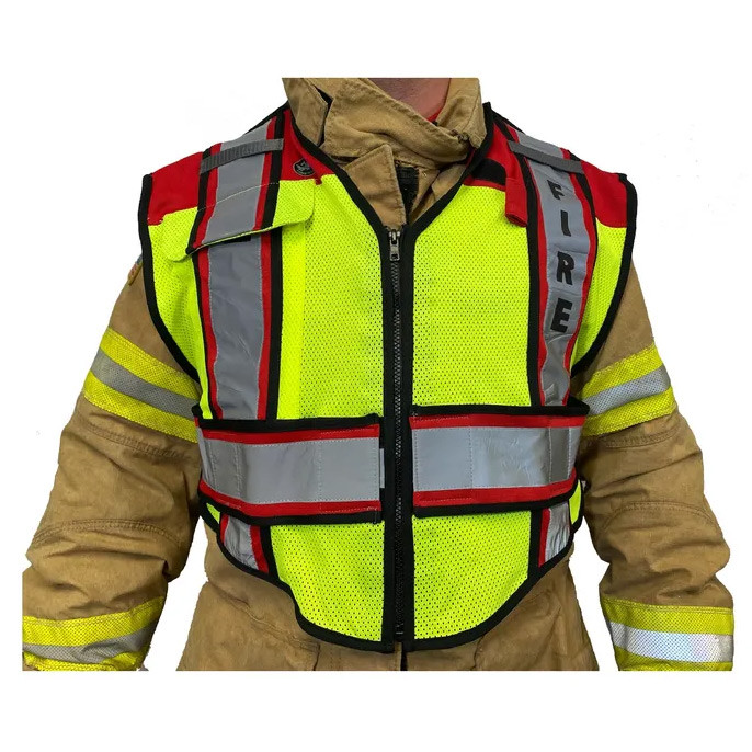 Fire Ninja Ultrabright 6 Point Breakaway Public Safety Vests