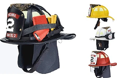 Firefighter Leather Helmet