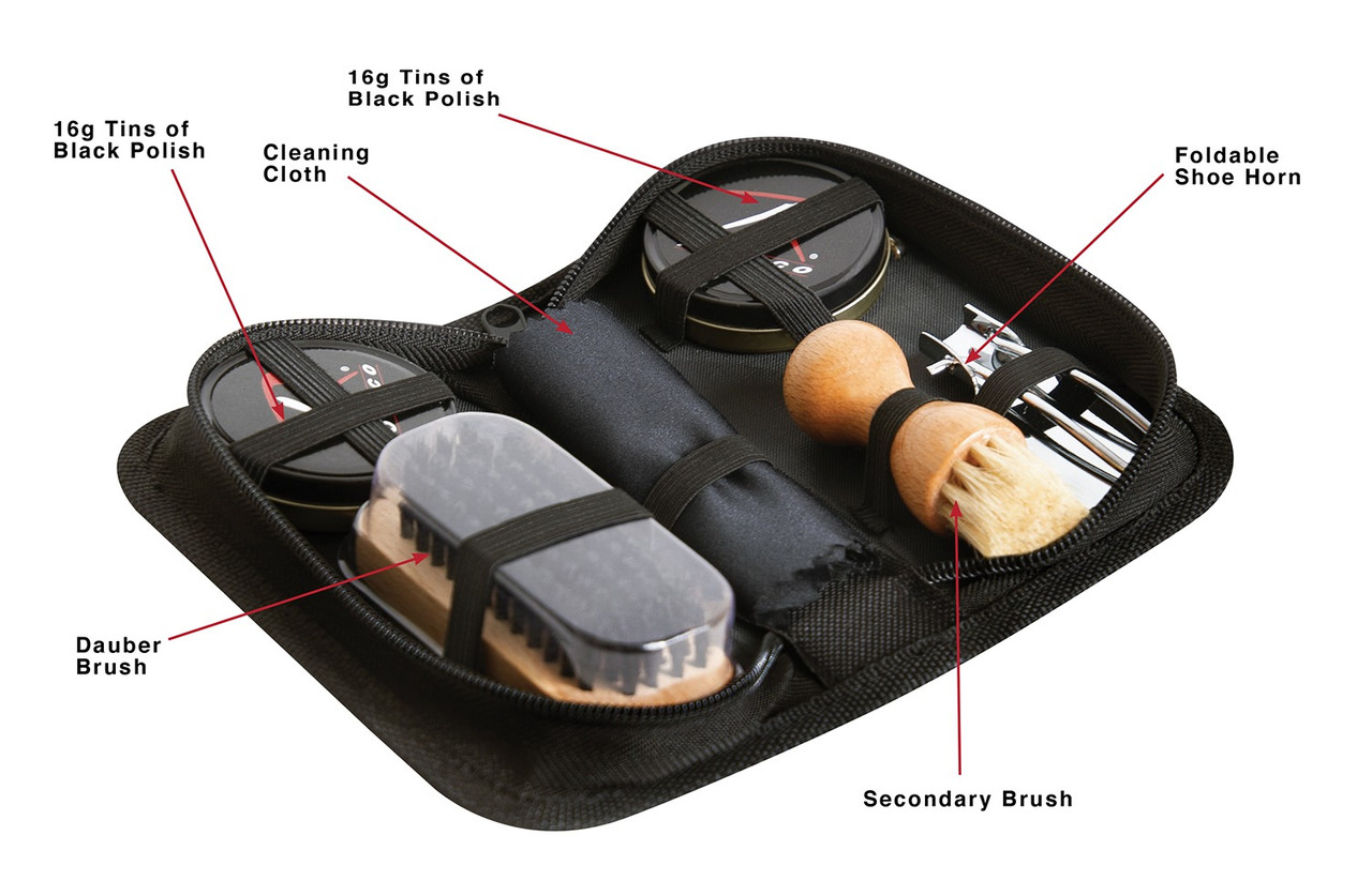 Rothco Compact Shoe Shine Care Kit 1269