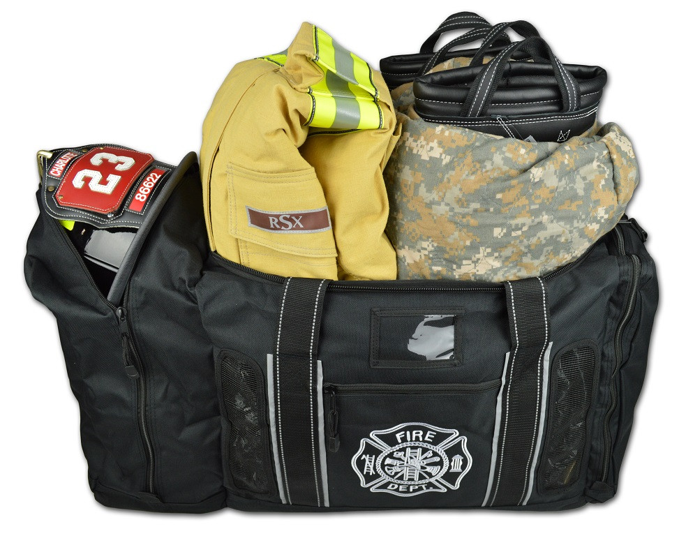 Lightning X Quad-Vent Turnout Gear Bag - BLACK - LXFB45M-K