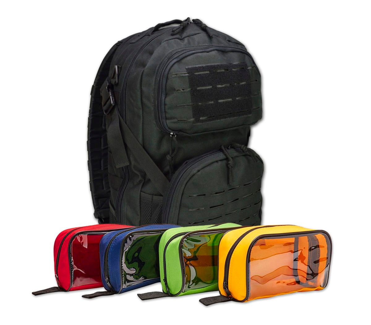 Lightning X Premium Tactical Medic Backpack with Modular Pouches ...