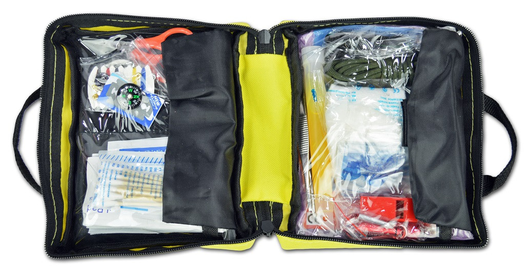 Lightning X LXFAK1-FY 104 Piece Nylon First Aid Survival Kit