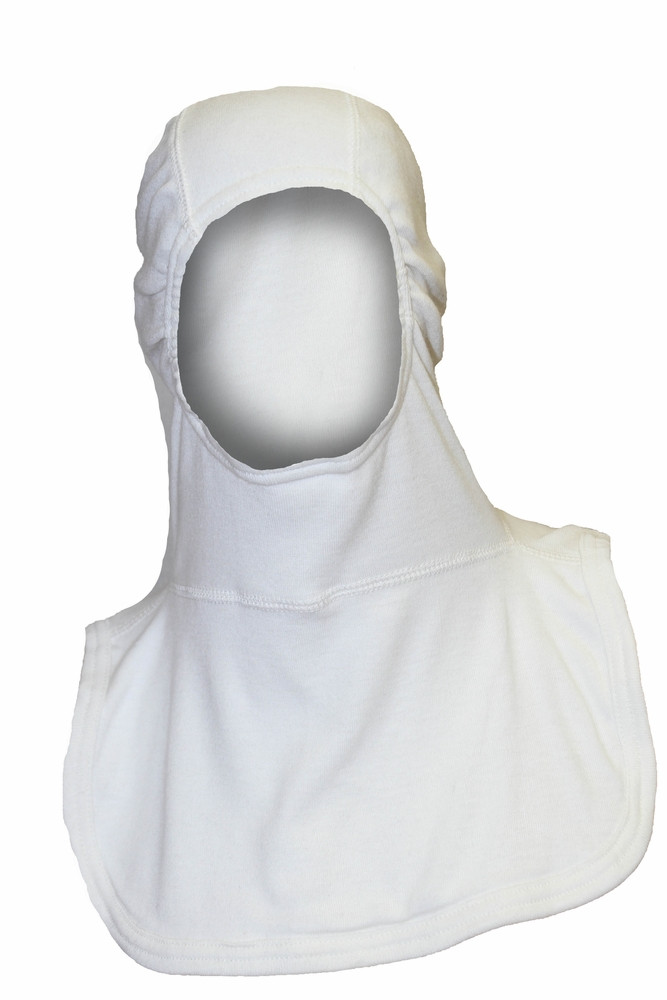 Nomex Fire Protection Hood White – BW Storm Hood For Firefighting ...