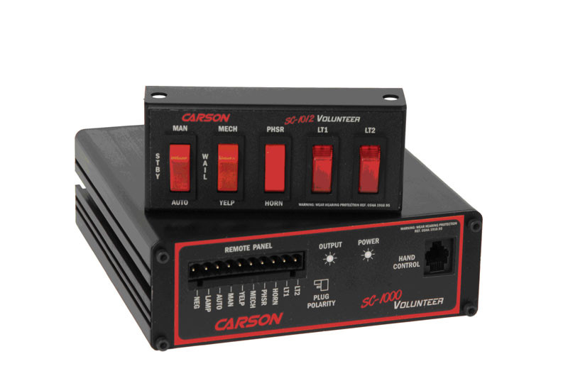 Carson Sirens SC-1022 Volunteer Firefighter Handheld Siren