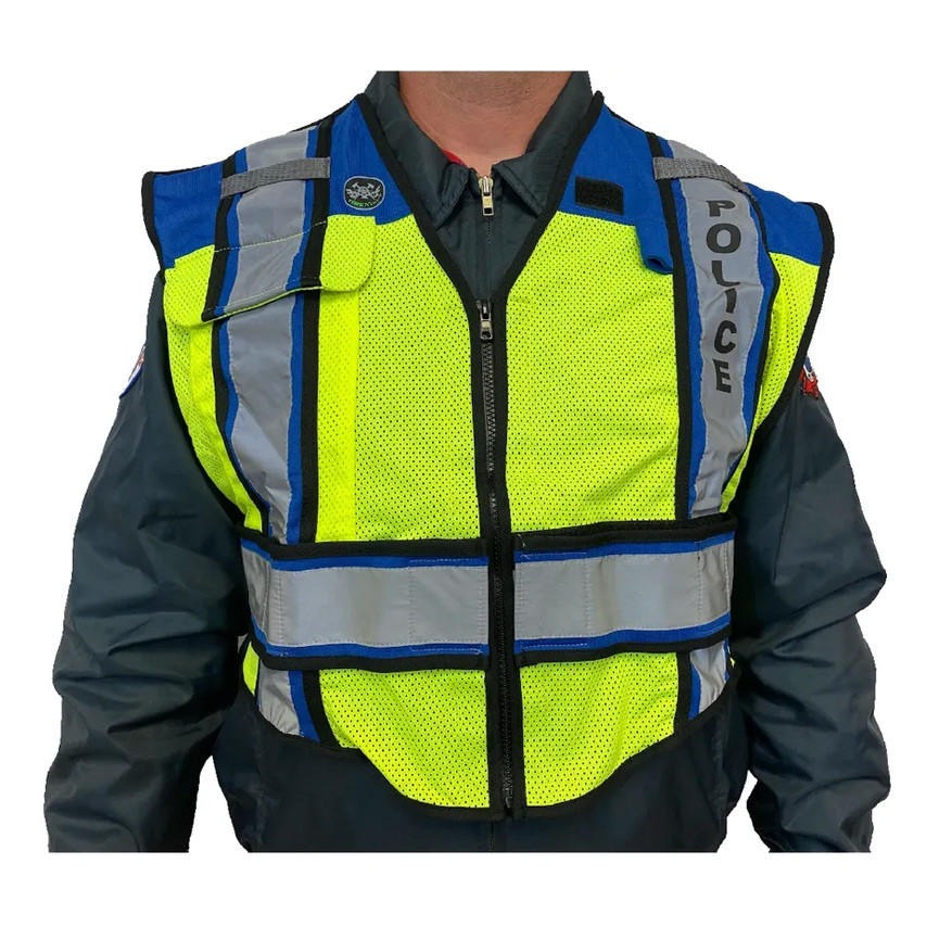 Fire Ninja Ultrabright 6 Point Breakaway Public Safety Vests