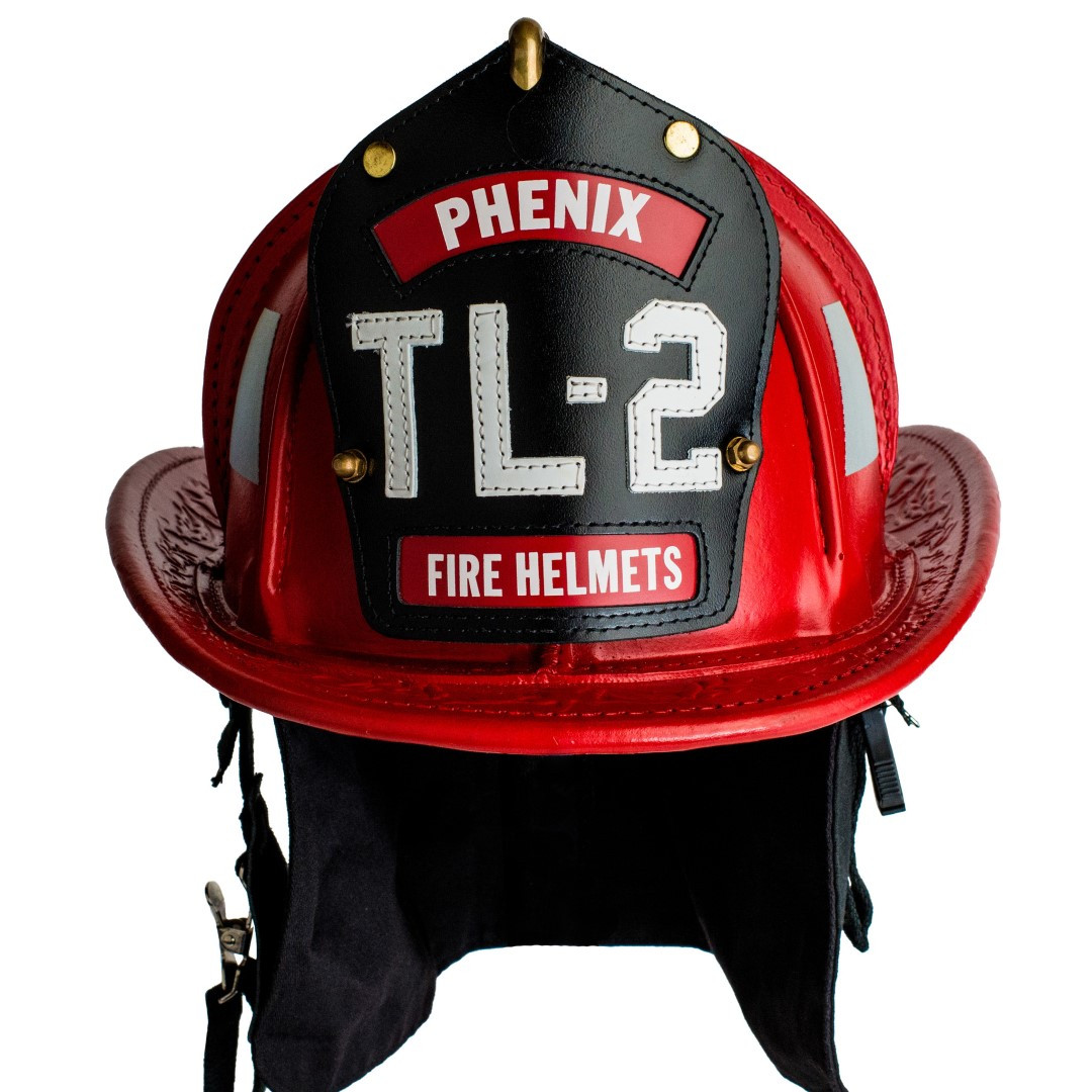 Customizable Phenix TL2 Traditional Leather Fire Helmet NFPA / OSHA