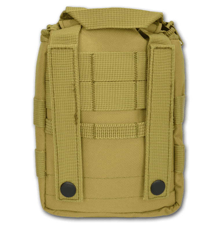 Lightning X Quick Access Tactical MOLLE Individual First Aid Kit Pouch
