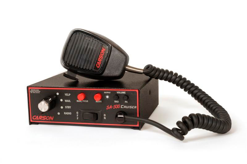 Carson Sirens SA-500 Cruiser Full Featured Siren - FINAL SALE NO RETURNS